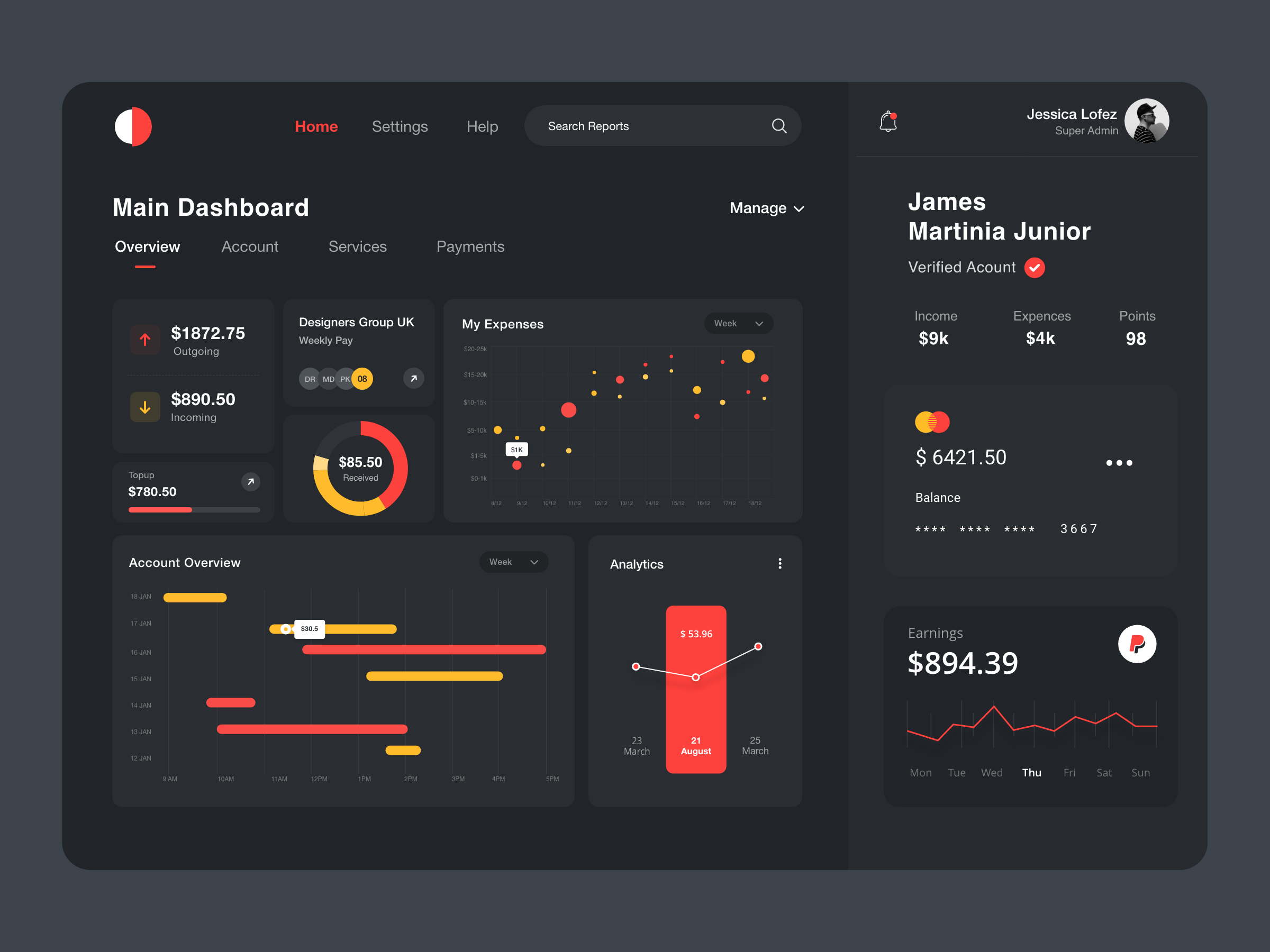Dashboard Ui Trend Analysis Ui Design Inspiration Print Dashboard My 